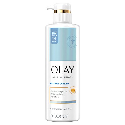 Olay Cleansing & Nourishing Body Wash With Vitamin B3 And Hyaluronic ...