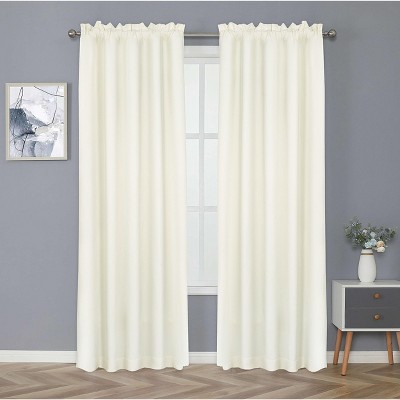 Kate Aurora Basic Drape Light Filtering Woven Jacquard Thermal Single ...