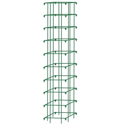 Bean Tower, Heavy Gauge Bean Trellis - Green - Gardener's Supply ...