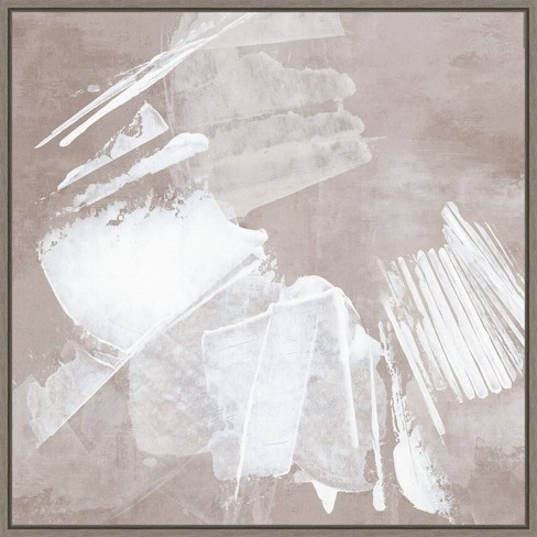 22" X 22" Ethereal Flow I By Eva Watts Framed Canvas Wall Art Print ...