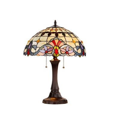 Chloe Lighting Ch33313vi16-tl2 Tiffany-style 2 Light Victorian Table ...