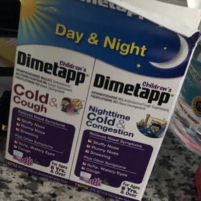Children's Dimetapp Day/night Cold, Cough & Congestion Relief Liquid ...