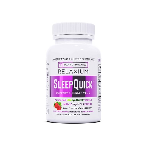 Relaxium Sleepquick Melt Tablets - 100ct : Target