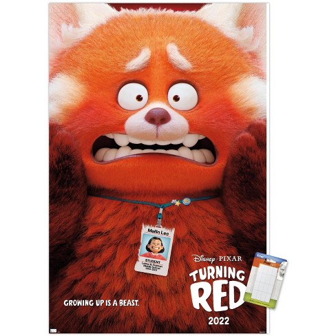 Trends International Disney Pixar Turning Red - Teaser One Sheet ...