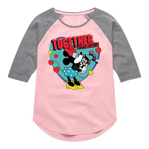 Girls' Disney Together Fur Ever Minnie Figaro - Light Pink/ath Hea ...