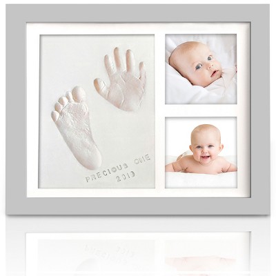 Pearhead Babyprints Photo Frame And Clean Touch Ink Pad, Distressed ...