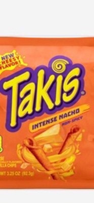 Takis Intense Nacho Cheese - 3.25oz : Target