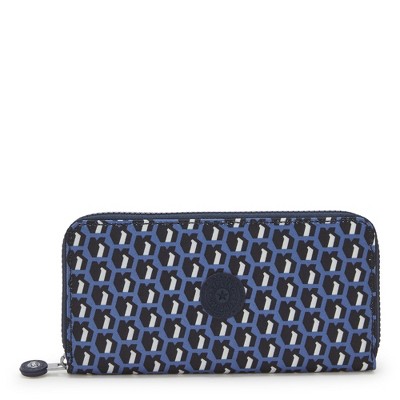 Kipling Money World Printed Wallet 3d K Blue : Target