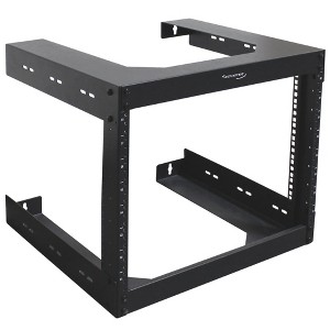 Wavenet - 8U Wall Mount Server Rack 18" Deep Open Frame Server Room ...