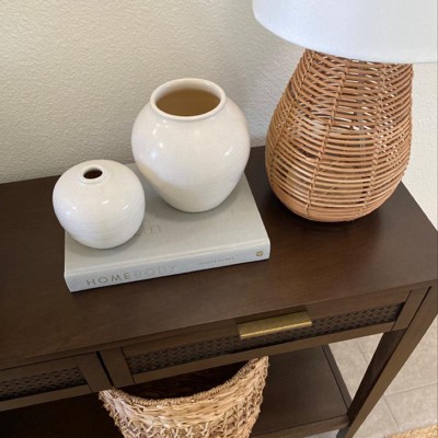 East Bluff Woven Drawer Console Table - Threshold™ Designed With Studio ...