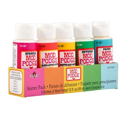 Mod Podge Decoupage Glue, Starter Set : Target