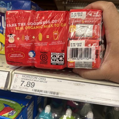 Horizon Organic Whole Milk - 6pk/8 Fl Oz Boxes : Target