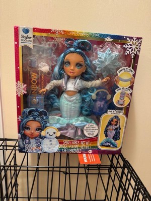 Rainbow High Winter Wonderland Skyler - Blue 11" Fashion Doll With ...