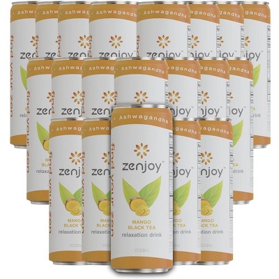 Zenjoy Mango Black Tea Relaxation Drink 20 Pack - Calming Drink With ...