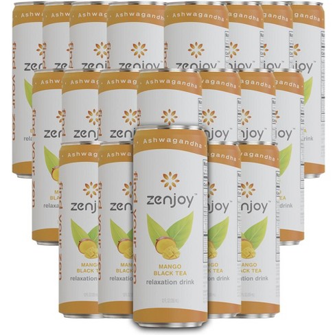 Zenjoy Mango Black Tea Relaxation Drink 20 Pack - Calming Drink With ...