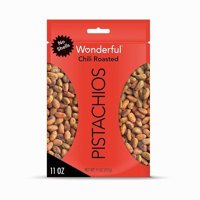 Wonderful Pistachios No Shells Chili Roasted - 11oz : Target