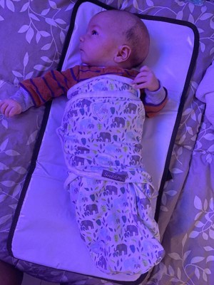 Swaddleme By Ingenuity Comfort Pack Baby Elephant Baby Swaddle Wrap - S ...