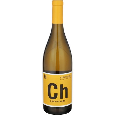 Substance Chardonnay White Wine - 750ml Bottle : Target