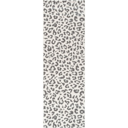 Nuloom Annette Modern Leopard Print Kitchen Runner Indoor Area Rug ...