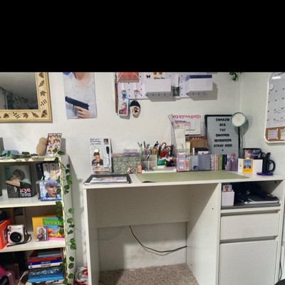 Writing Desk With Drawers White - Room Essentials™ : Target