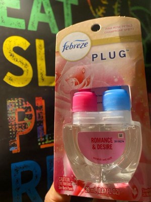 Febreze Plug Dual Refill Air Freshener Romance & Desire - 2ct : Target