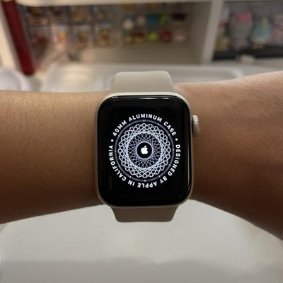 Apple Watch Se Gps (2023, 2nd Generation) 40mm Starlight Aluminum Case ...