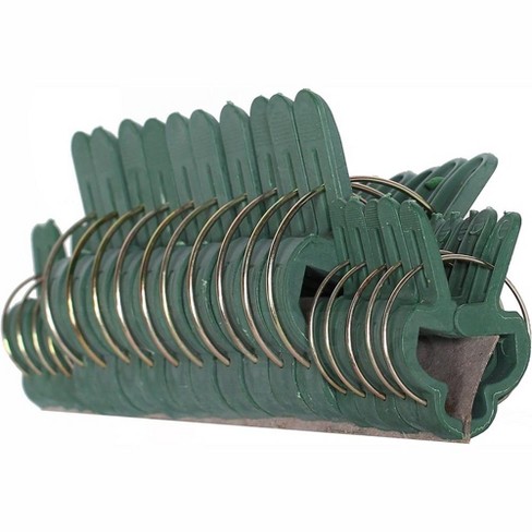 Ram-pro Green Gentle Gardening Plant & Flower Lever Loop Gripper Clips ...