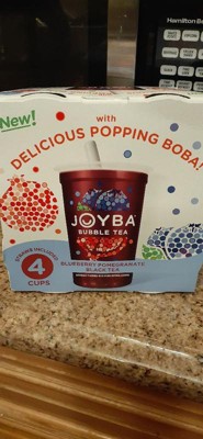 Joyba Strawberry Lemonade Green Bubble Tea - 4pk/12 Fl Oz Cups : Target