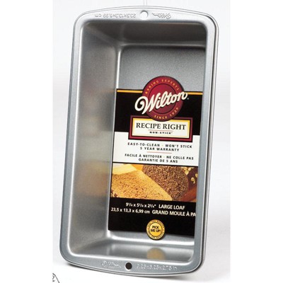 Wilton 5-1/4 in. W X 9-1/4 in. L Loaf Pan Silver 1 : Target