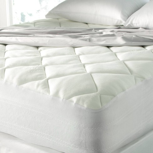 Super Plush Viscose From Bamboo Mattress Pad W/quiet Bottom King - Spa ...