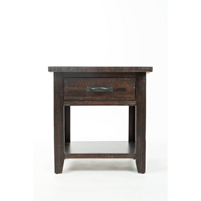 Jofran,jackson Lodge Rustic Distressed Acacia Nightstand : Target