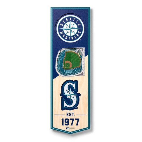 Mlb Seattle Mariners 6"x19" Stadium Banner : Target