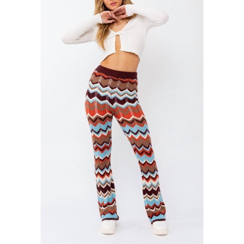 Women's Chevron Pants - Le Lis S : Target