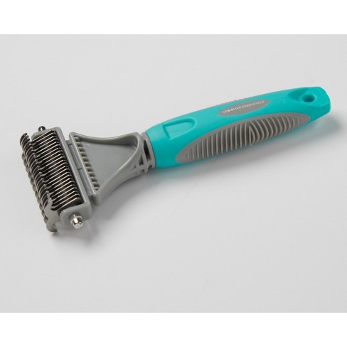 Groomer Essentials Double-sided Deshedding Rake 12/23 Blades : Target