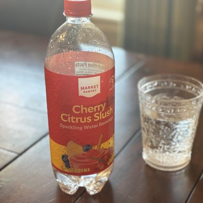 Cherry Citrus Slush Sweetened Sparkling Water Beverage - 1l Bottle ...
