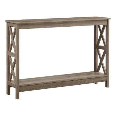 Everyroom X Frame Design Hall Console Table Dark Taupe: Laminated ...