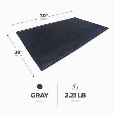 DiversiTech 30 Inch Ultra Grill Mat with Secure Use on Composite Deck ...