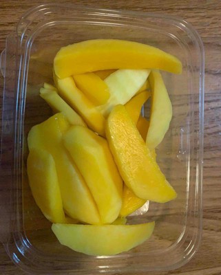 Cut Fruit Express Fresh Sliced Mango - 15oz : Target