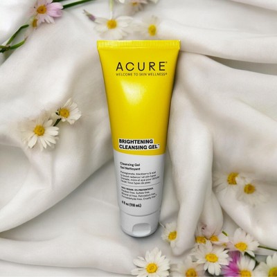 Acure Brightening Cleansing Gel - Citrus - 4 Fl Oz : Target