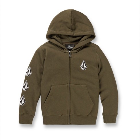 Volcom Toddler Boys Iconic Stone Zip Hoodie : Target