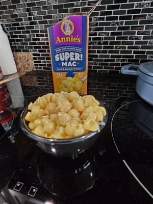 Annie's Organic Super Mac Shells & Real Aged Cheddar - 6oz : Target
