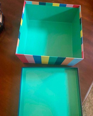 Starburst Striped Gift Box - Spritz™ : Target