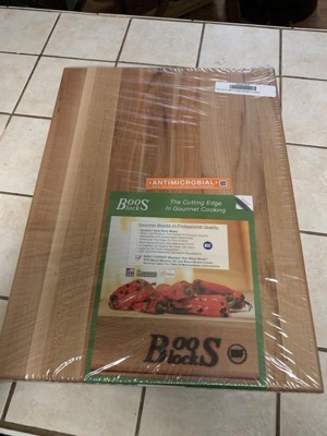 John Boos Boos Block R-board Series Large Reversible Wood Cutting Board ...