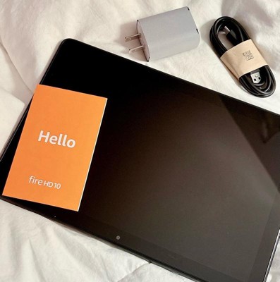 Amazon Fire Hd 10" 32gb Tablet (2023 Release) - Black : Target