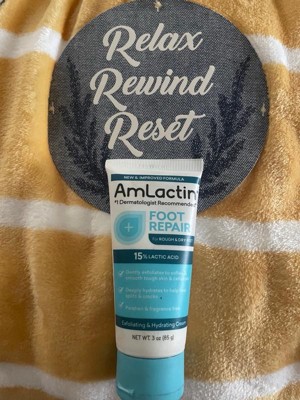 Amlactin Foot Repair Foot Cream Therapy Aha Cream - Unscented - 3oz ...