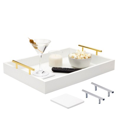 White : Serving Trays & Platters : Target