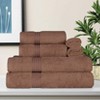 Premium Cotton Heavyweight Plush Highly-absorbent Luxury 6 Pices Towel ...