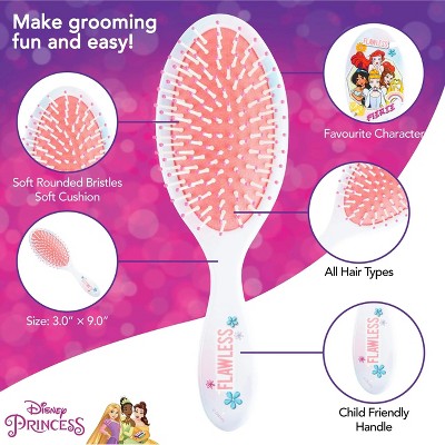 Disney Princess Girls 5-Piece Hair Set – Disney Princess Hair Brush & 4 ...