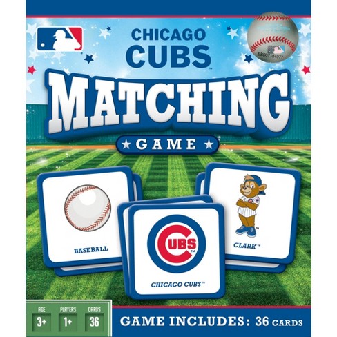 Masterpieces Officially Licensed Mlb Chicago Cubs Matching Game For ...