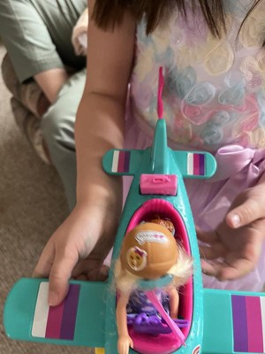 Barbie Chelsea Can Be… Plane Doll & Playset, 2-seater Aircraft With ...